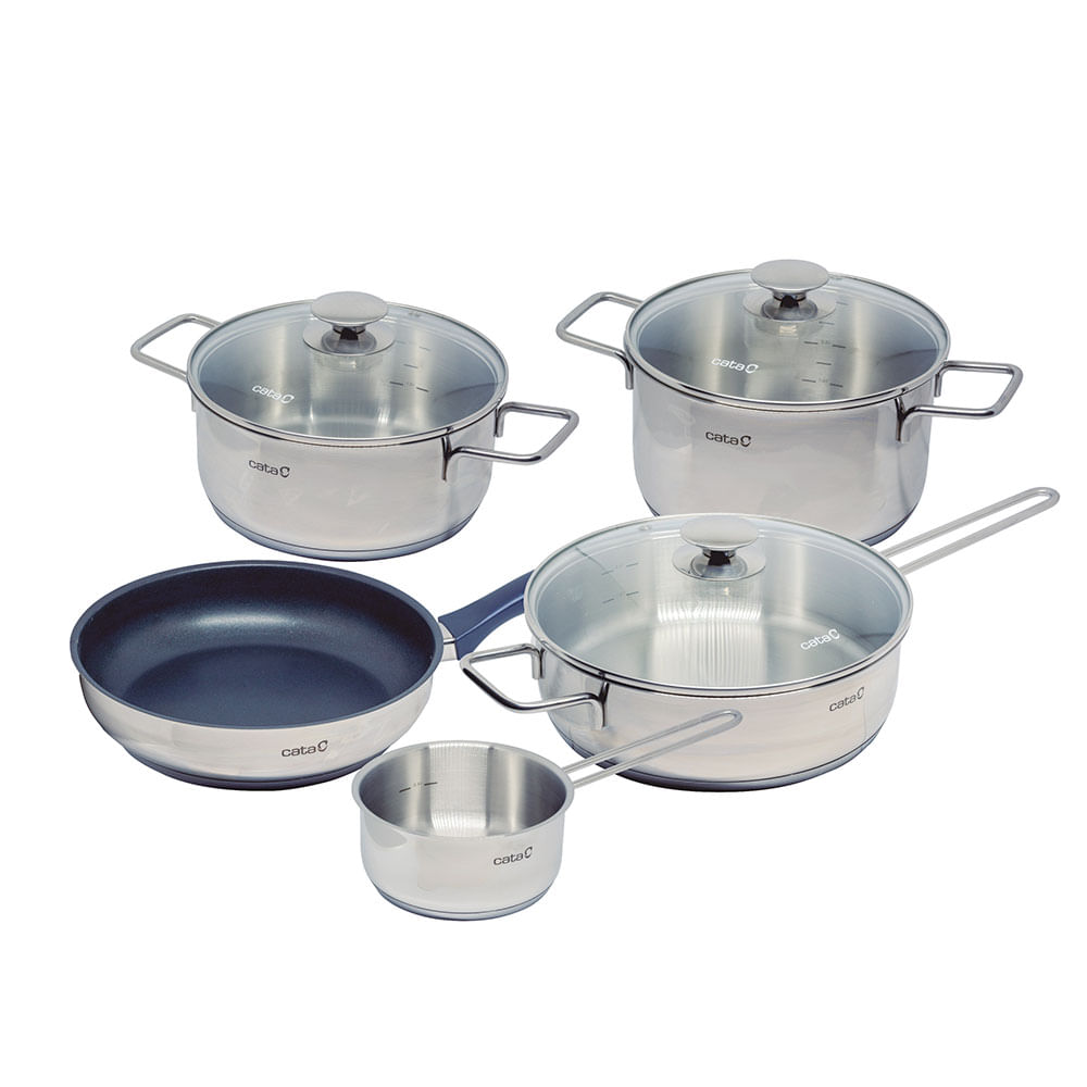 Set De Ollas En Acero Cata Set New York 000000000135053240