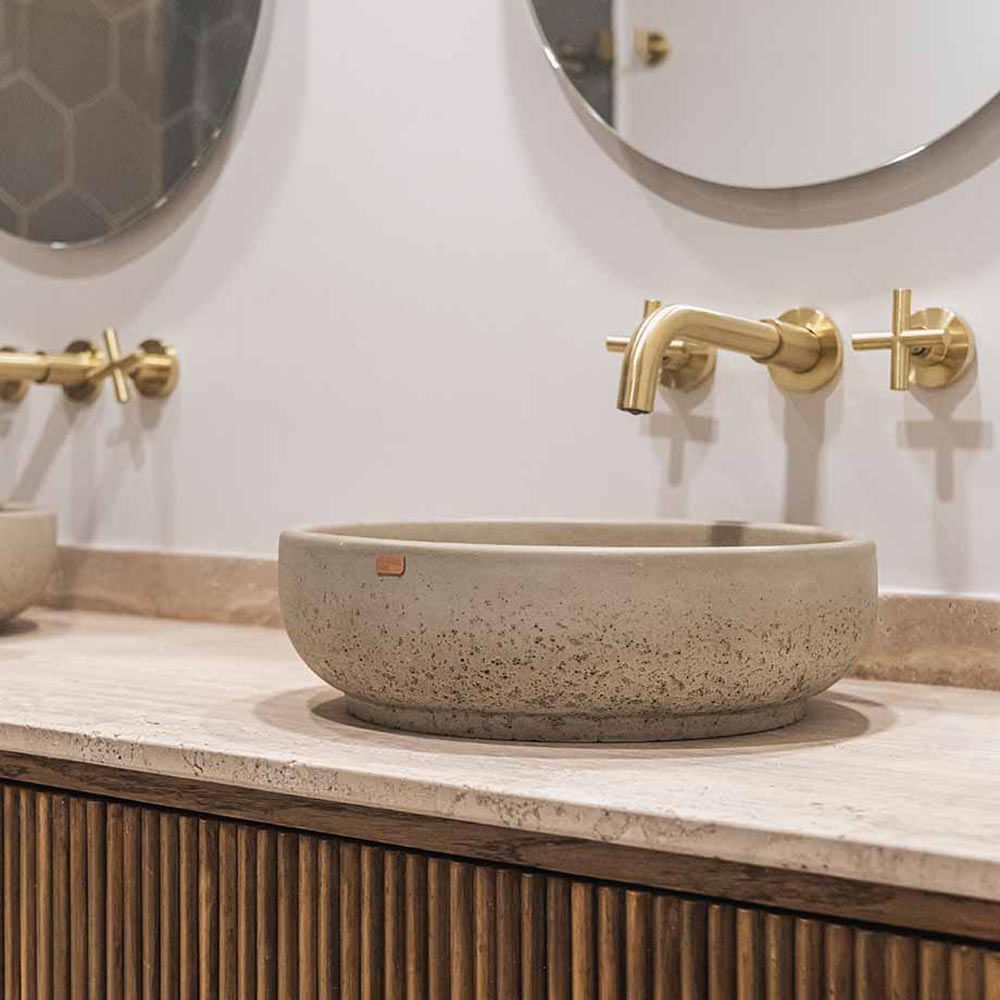 Lavamanos Konkretus Redondo Tipo Vessel FLADD 02 135049233-X